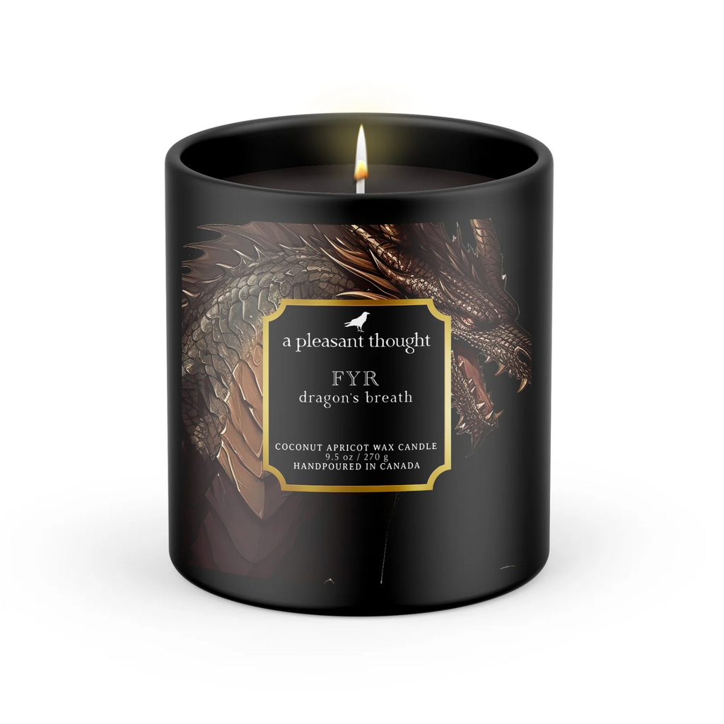 BRAM | Black Cherry and Deep Woods Fall Scented Candle