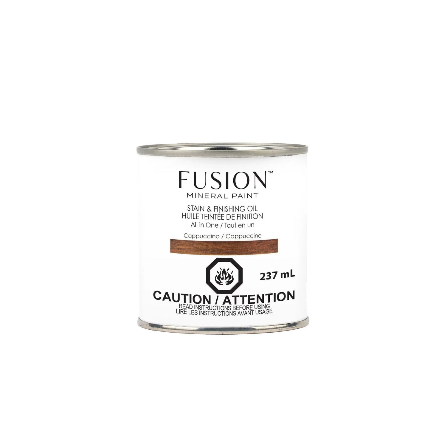 Fusion Stain & Finishing Oil - Cappuccino - Home Smith