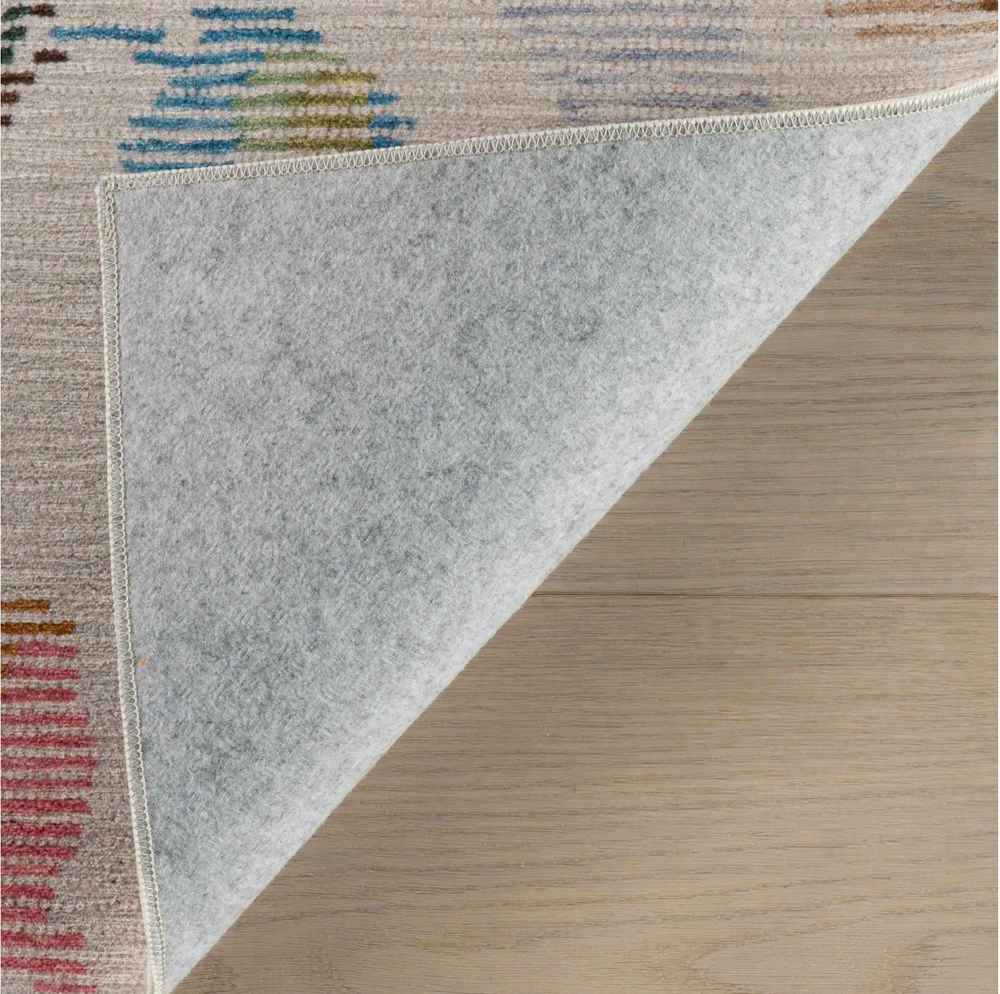 Tapis lavable en machine vert cobalt Always Greener chez Home Smith